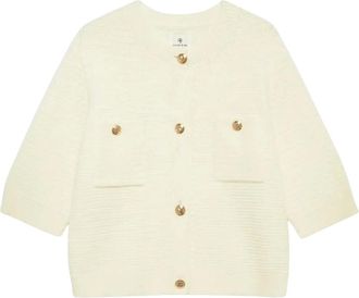 Anine Bing Femme, Pulls, Blanc, Taille: 38 FR Cardigans