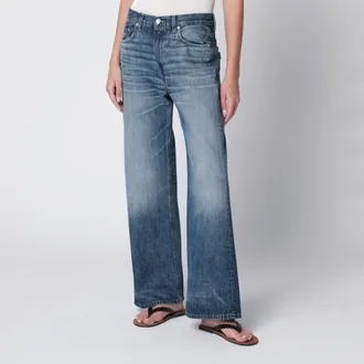 Haikure Blue Ryder Jeans mit weitem Bein