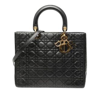 Dior Pre-owned Lady Dior - - Pre-owned - Damen - Schwarzk - ONE SIZE