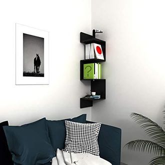 Homemania Home Factory Wandregal 2er Set Violet