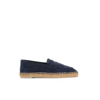 Castaner Homme, Chaussures, Bleu, Taille: 43 EU Espadrilles Bleues en Daim avec Masque
