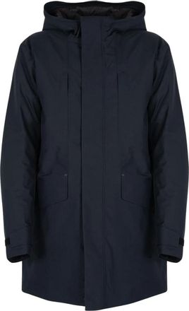 Geox Parka &agrave; capuche - Homme - Manteaux - Bleu - Taille: 3XL