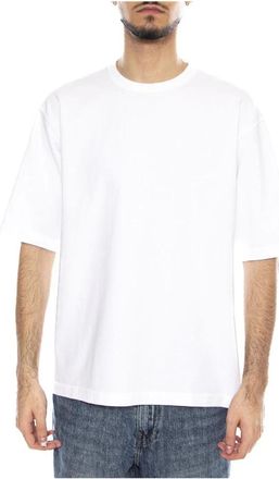 Levi's Homme, Tops, Blanc, Taille: S T-shirt ample et &eacute;pais