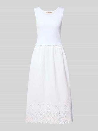 Smith & Soul Midikleid mit Lochstickerei