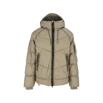 C.P. Company C. p. Company Down Shield Lens Hooded Puffer Jacket