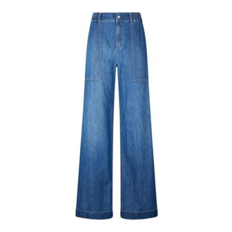 Liu Jo Femme, Jeans, Bleu, Taille: W28 Liu-Jo - Pantalons > Pantalons larges