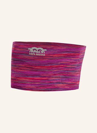 P.A.C. Multifunktionstuch Aus Merinowolle rot