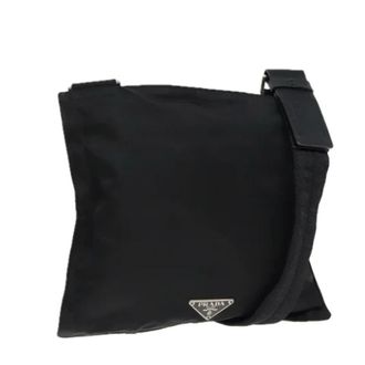 Prada Sac bandouli&egrave;re vintage en nylon Pre-owned - Femme - Pre-owned - Noir - Taille: ONE Size