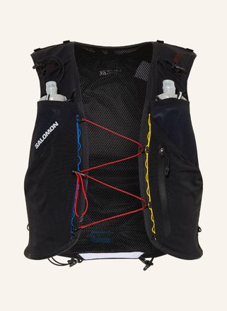 Salomon Laufweste Adv Skin 5 Race Flag schwarz