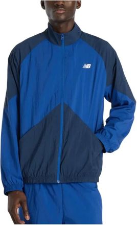 New Balance Homme, Sport, Bleu, Taille: M Sport Legacy Jacket