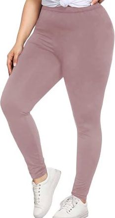 Generic Legging pour femme - Grandes tailles - Pantalon de yoga - Pantalon de sport - Taille haute - Noir - Opaque - Legging de fitness - Pantalon de course -