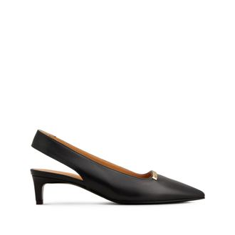 Tod's Schwarze Slingback-Pumps Spitz Zulaufender Absatz - - Shoes - Damen - Schwarzk - 37 1/2 EU