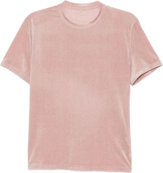 System t-shirt en velours - Tons neutres