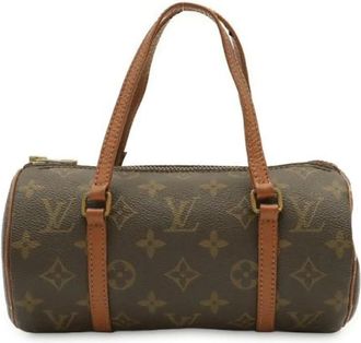 Louis Vuitton Sac &agrave; main Papillon Monogram Pre-owned - Femme - Pre-owned - Brun - Taille: ONE Size