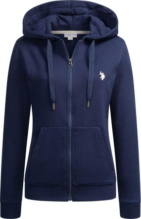 U.S.Polo Association Damen Sweatjacke USRubyy aus Baumwoll-Polyester-Mix
