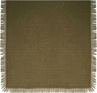 Max Mara Femme, Accessoires, Vert, Taille: ONE Size Ballo Scarf