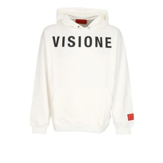 Vision Of Super Wei&szlig;er Kapuzenpullover - - Sweatshirts & Hoodies - Herren - Wei&szlig; - S