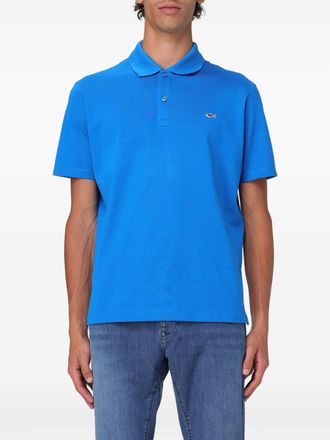 Paul & Shark polo en coton - Bleu