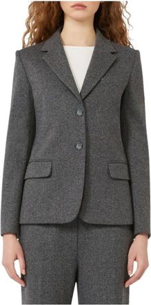 Max Mara Femme, Vestes, Gris, Taille: 40 FR Dilly Blazer