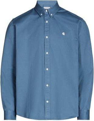 Carhartt Work in Progress Chemise col am&eacute;ricain en coton