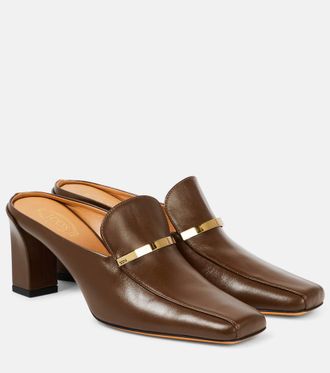 Tod's Mules aus Leder