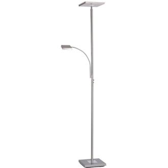 Leuchten Direkt Lampadaire LED &eacute;clairage de salon plafonnier lampe de gradateur tactile lumi&egrave;res directes 11710-55
