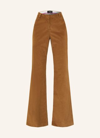 Etro Etro Bootcut-Hose Aus Cord braun