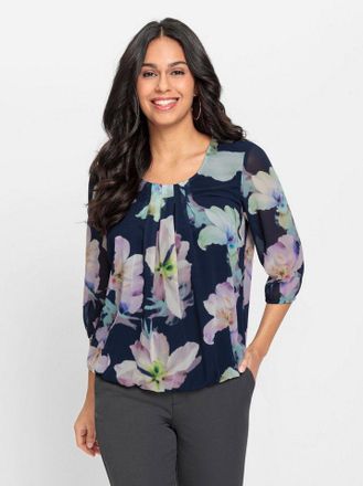 Witt Klassische Bluse Bluse 3/4-Arm