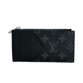 Louis Vuitton Portefeuille Monogram Eclipse Pre-owned - Homme - Pre-owned - Noir - Taille: ONE Size