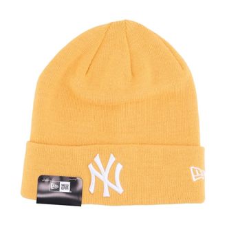 New Era Homme, Accessoires, Jaune, Taille: ONE Size MLB League Essential Cuff Beanie