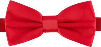 Ladeheid Herren Schmale Fliege mit einstellbarem Band f&uuml;r Anzug festlich M (12cm x 6cm, Red2)