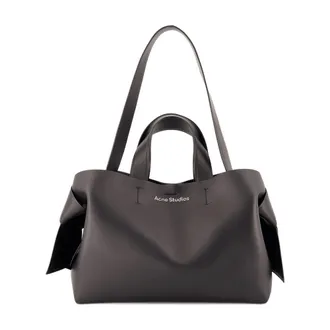Acne Studios Unisex Tote Black Calfskin