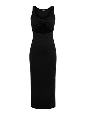 Lascana Midikleid aus weicher Rippware