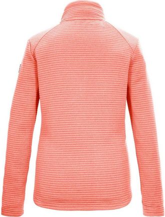 Killtec Strickjacke KOS 12 WMN FLX JCKT Elastische Damenjacke, gestreift, mit Kinnschutz und Taschen