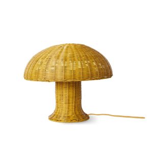 HKliving Lampe &agrave; poser en osier HKliving