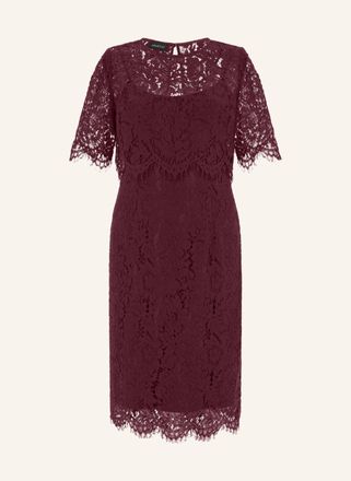 Apart Spitzenkleid Mit Spitzenjacke rot