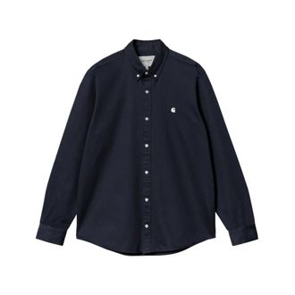 Carhartt Work in Progress L/S Madison Shirt - - Shirts - Herren - Blau - M