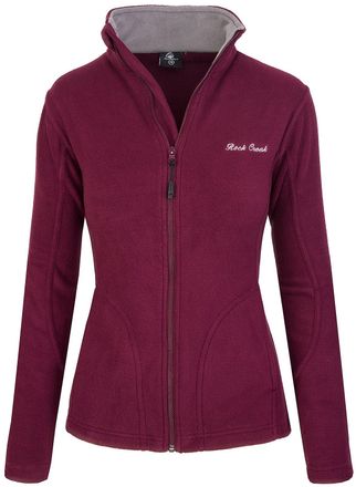 Rock Creek Damen Fleecejacke Fleece Jacke &Uuml;bergangs Jacke Sweatjacke D-389 [Maroon XXL]
