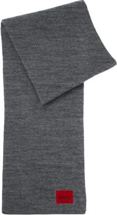 HUGO BOSS Zaff 6 10251113 01 Écharpes, Gris, Taille Unique Hommes