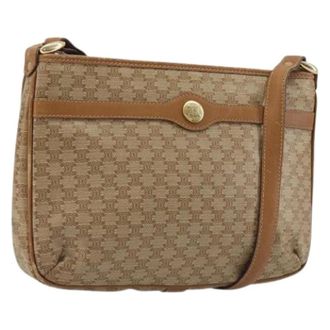 Celine Sac bandouli&egrave;re Macadam Pre-owned - Femme - Pre-owned - Brun - Taille: ONE Size