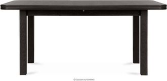 Konsimo Esstische Esszimmertisch Küchentisch ausziehbar cospe, Braun, Furnier, Modern, 140-220x76,5x80 cm - Konsimo