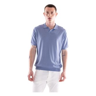 People of Shibuya Nosaka Polo - - Tops - Herren - Blau - M