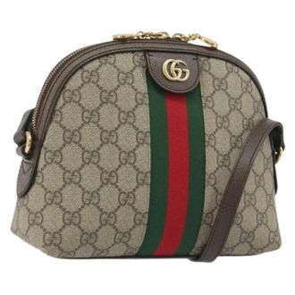 Gucci Pre-owned Toile sacs-gucci - Femme - Pre-owned - Beige - Taille: ONE Size