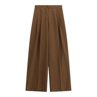 Imperial Femme, Pantalons, Brun, Taille: 40 FR Pantalone