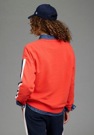 Kangaroos Sweatshirt mit Rundhalsausschnitt, aus Baumwolle und Polyester, weite Passform