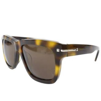 Valentino Pre-owned Plastik sonnenbrillen - - Pre-owned - Damen - Braun - ONE SIZE