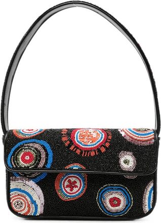 Staud Tommy Bead-embellished Shoulder Bag