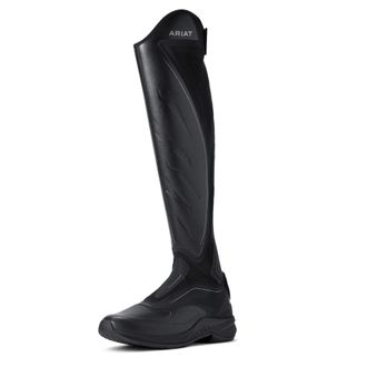Ariat Mens Ascent Tall Riding Boots in Black, D Medium Width, Short Height, Regular Calf, Size 44.5, by Ariat