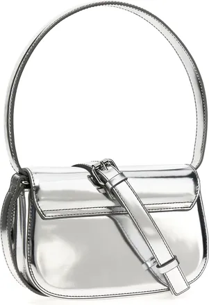 Diesel Shoulder Bag - Silver