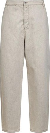 Jacquemus Homme, Pantalons, Beige, Taille: W32 Pantalon en denim Paysan de-N&icirc;mes